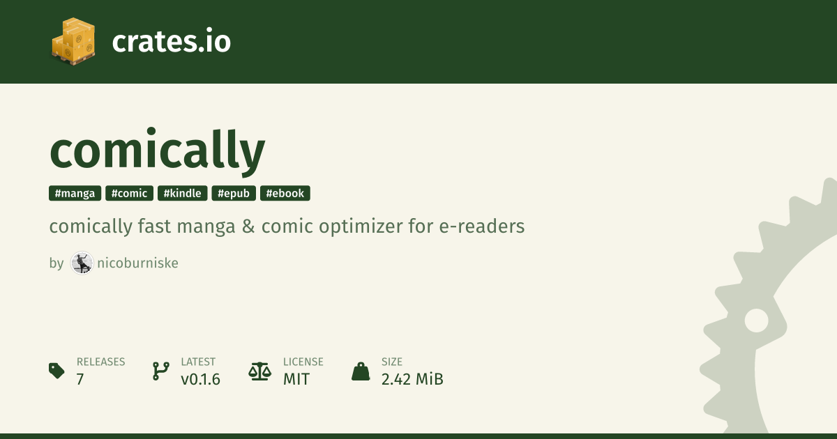 crates.io: Rust Package Registry