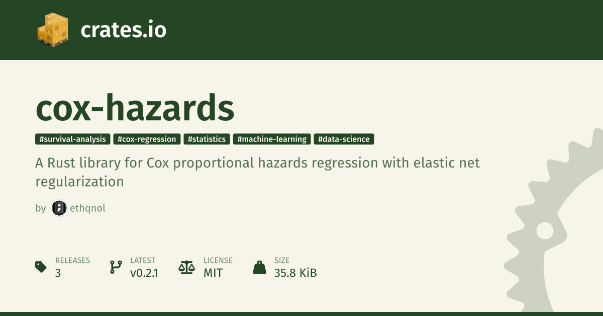 crates.io: Rust Package Registry