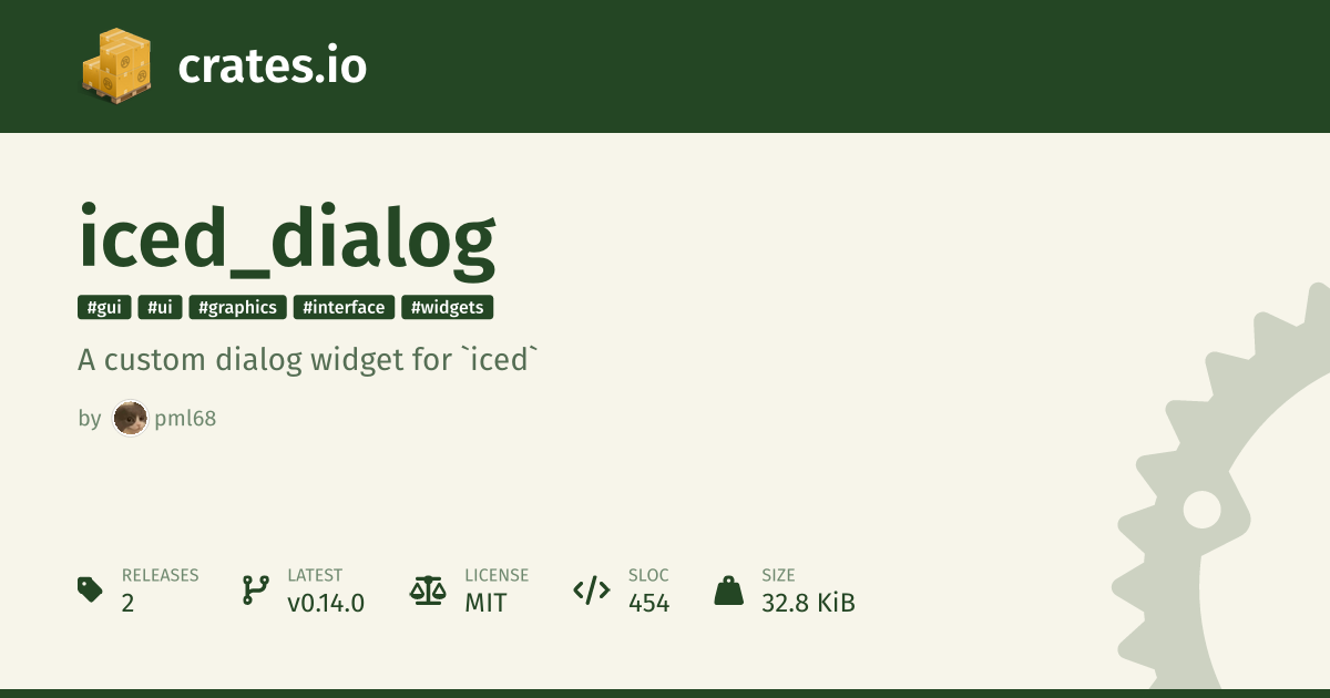 crates.io: Rust Package Registry